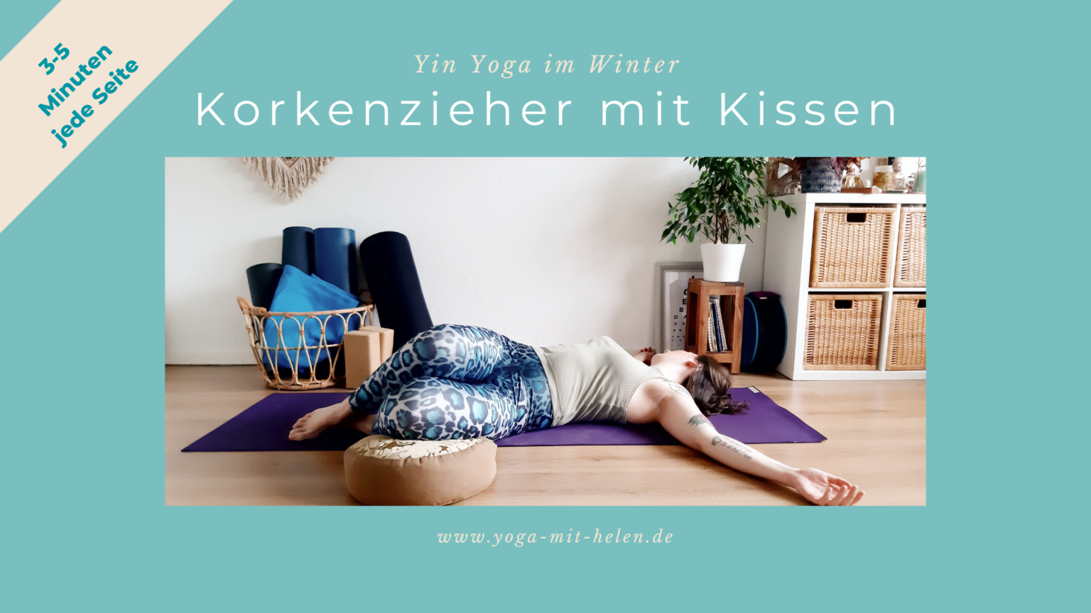 Winter Yin Yoga - 30 Minuten Yoga Sequenz für Reflektion - yoga-mit-helen.de
